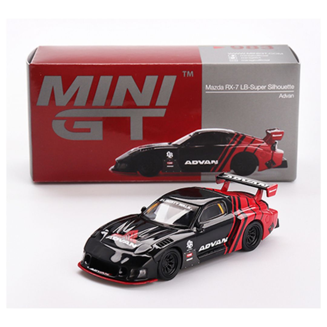 Mini GT #983: Mazda RX-7 LB-Super Silhouette Advan – Krazy Caterpillar