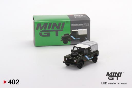 Mini GT Land Rover Defender 90 Pick Up- Bronze Green – Krazy Caterpillar