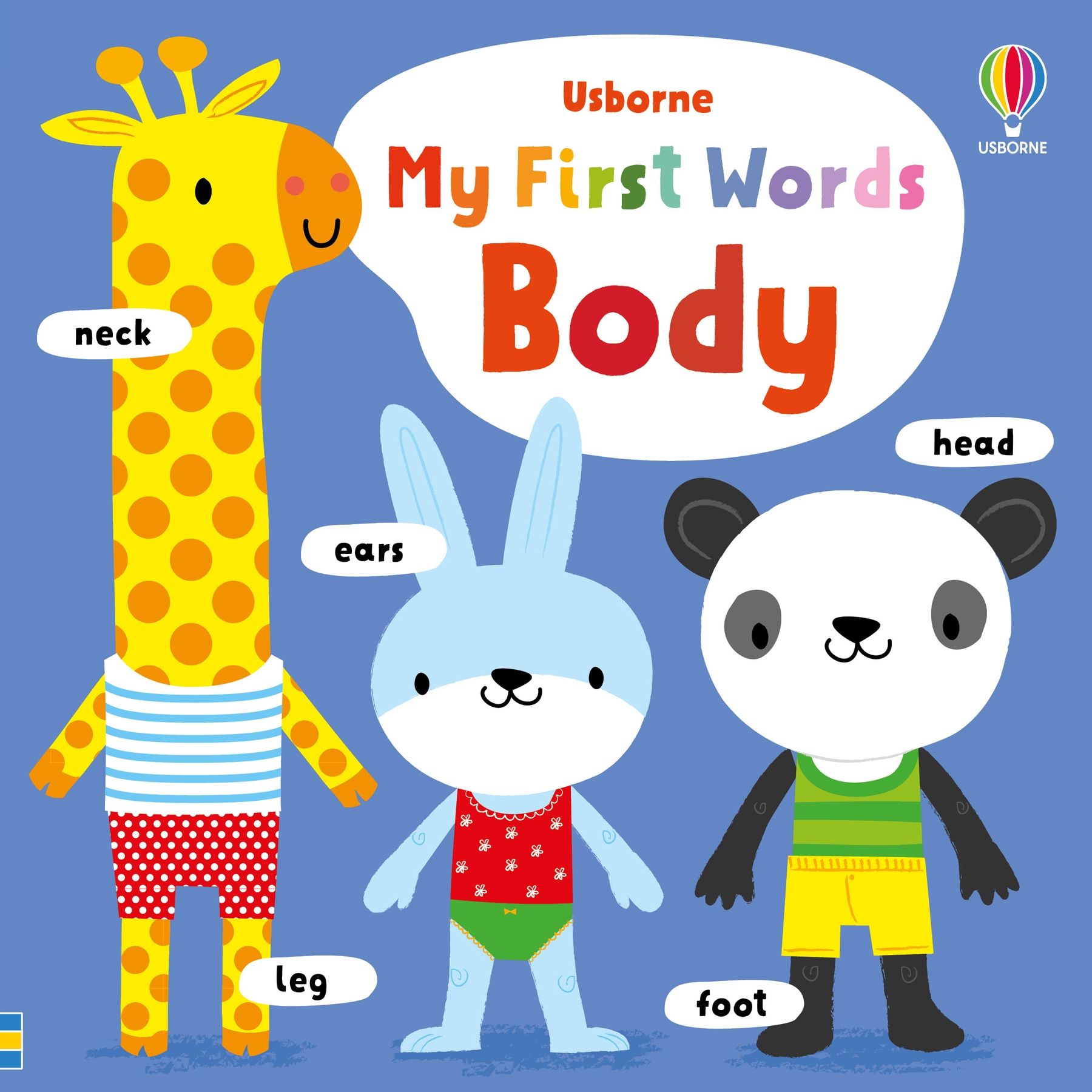 My First Words Body - Board Book | Usborne – Krazy Caterpillar