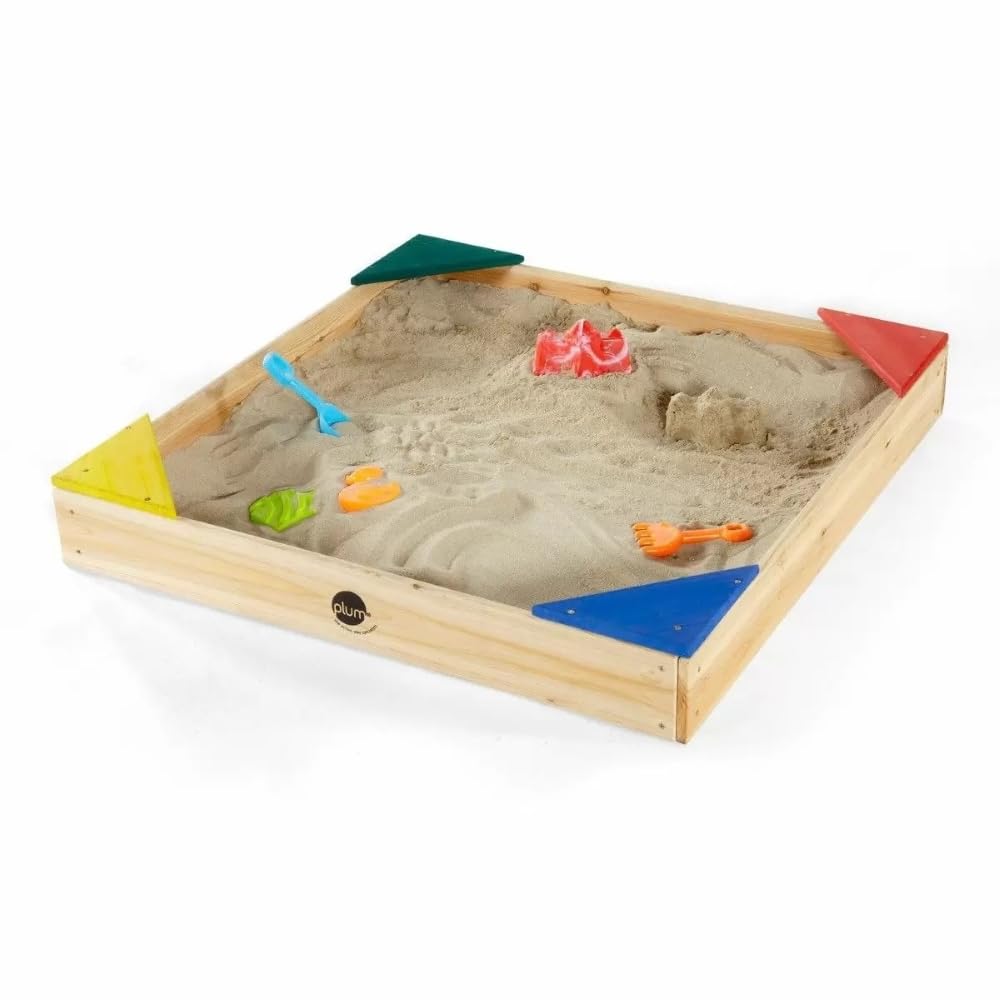 Plum: Junior Wooden Sand Pit- Multi Color – Krazy Caterpillar