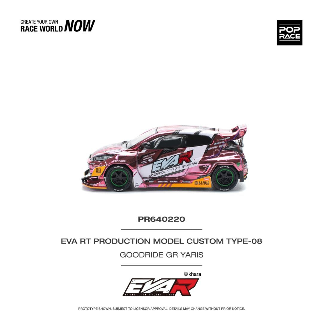 Pop Race #220: EVA RT Production Model Custom Type-08 Goodride GR Yari – Krazy Caterpillar