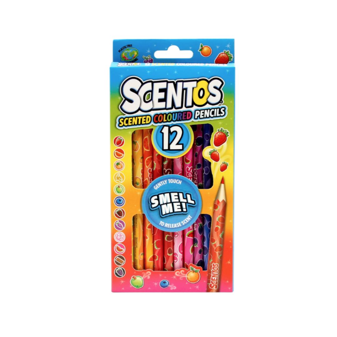 Scentos: Scented Colored Pencil, Count of 10 – Krazy Caterpillar
