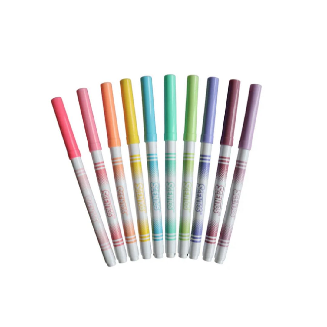 Scentos: Scented Pastel Color Fine Line Marker, Pack of 10 – Krazy ...