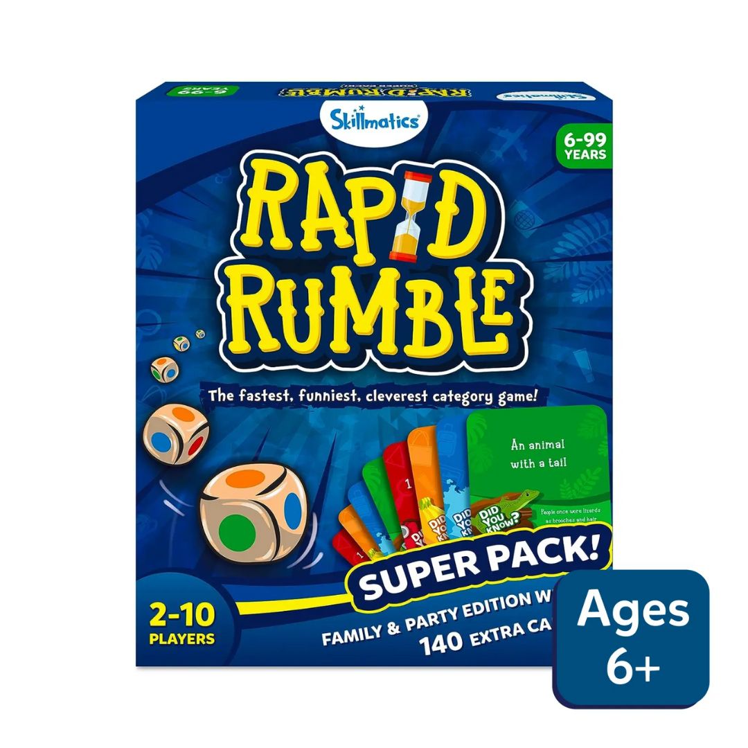 Skillmatics Rapid Rumble Superpack Board Game – Krazy Caterpillar
