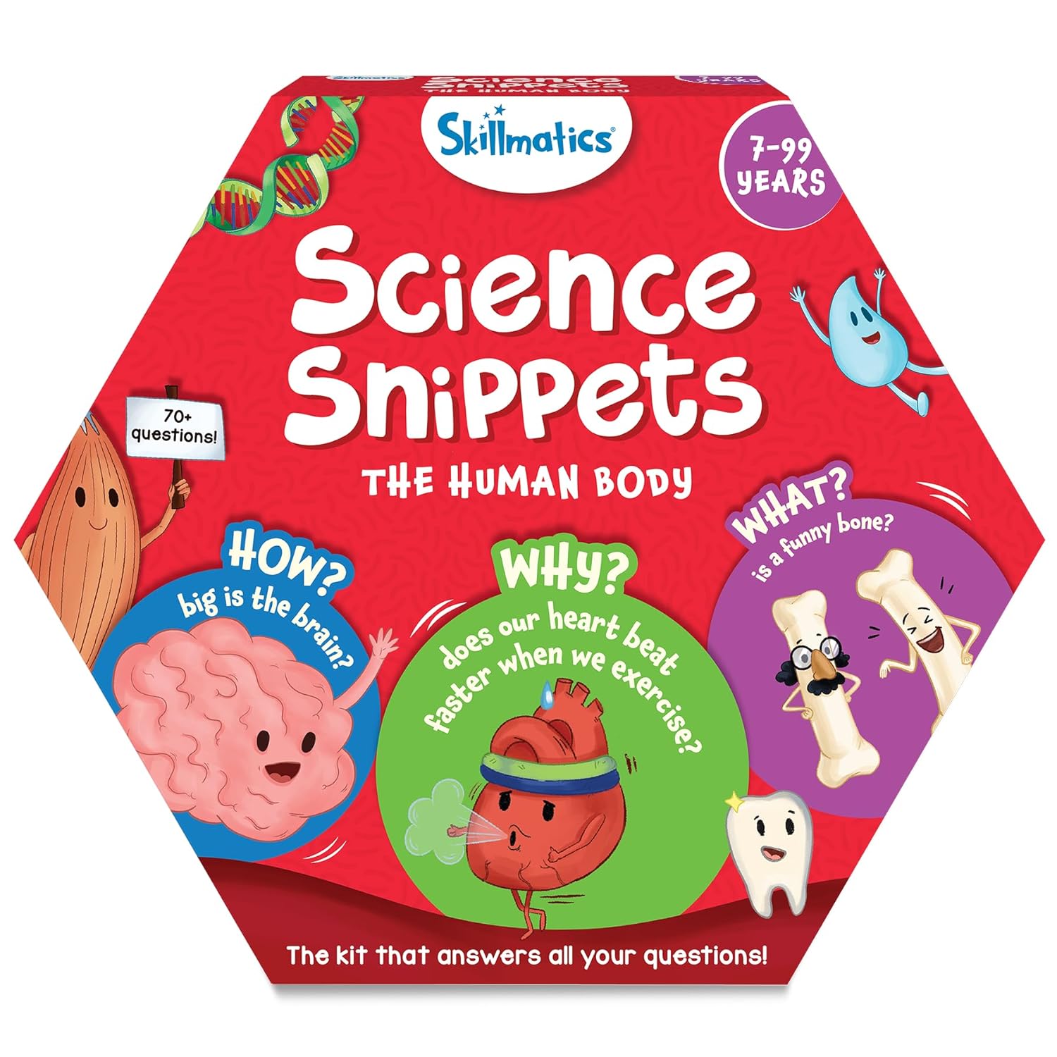 Skillmatics Science Snippets Kit - The Human Body – Krazy Caterpillar
