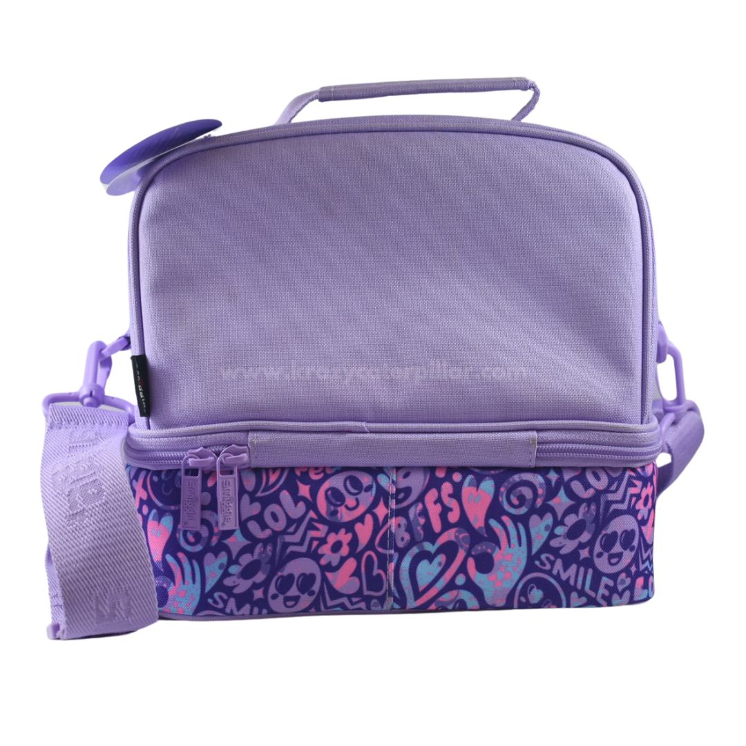 Smiggle Hardtop Lunchbox With Strap - Purple – Krazy Caterpillar