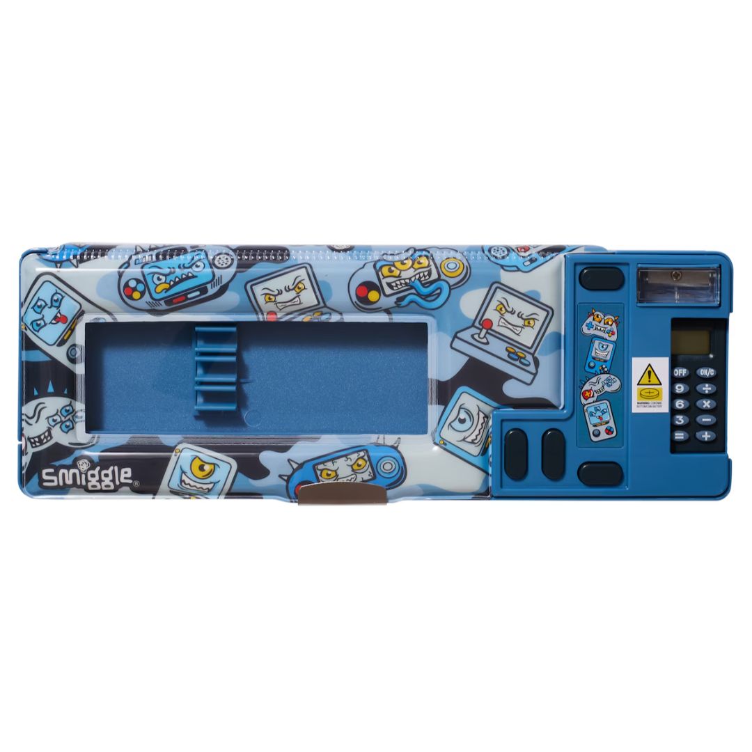Smiggle Pop Out Pencil Case - Blue – Krazy Caterpillar