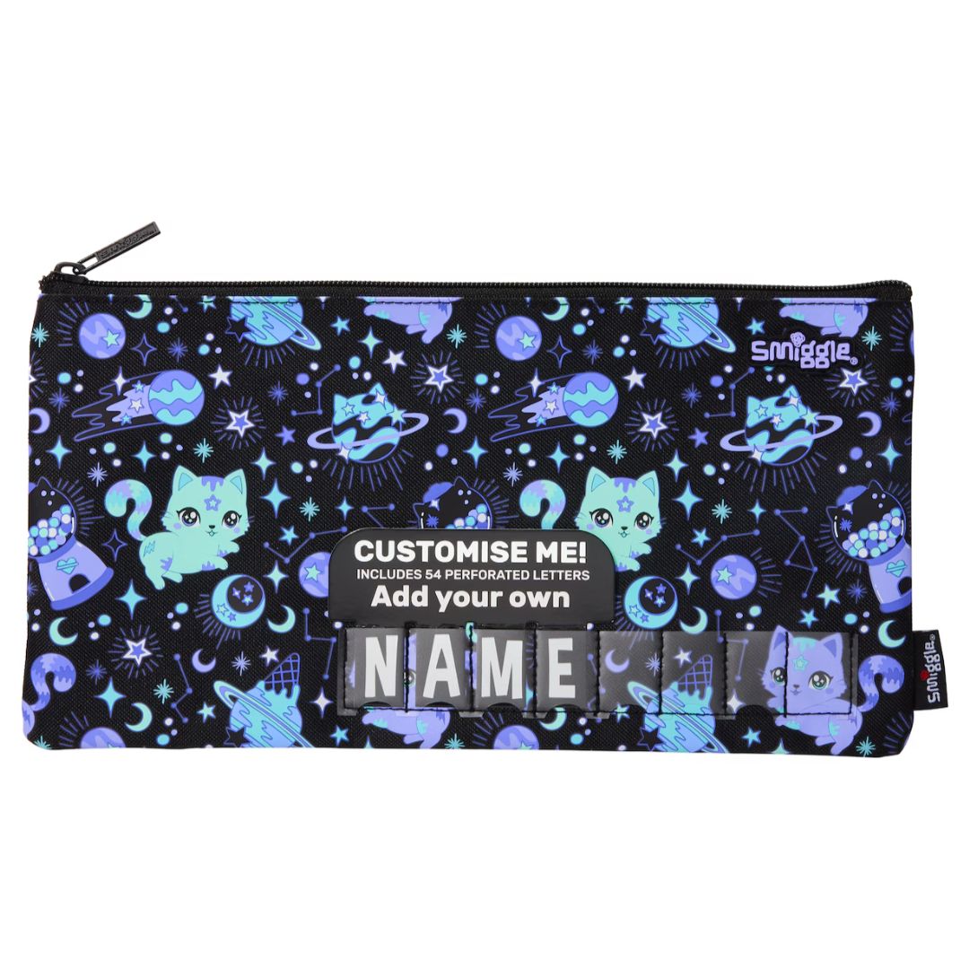 Smiggle Rush All Rounder Id Pencil Case - Black – Krazy Caterpillar