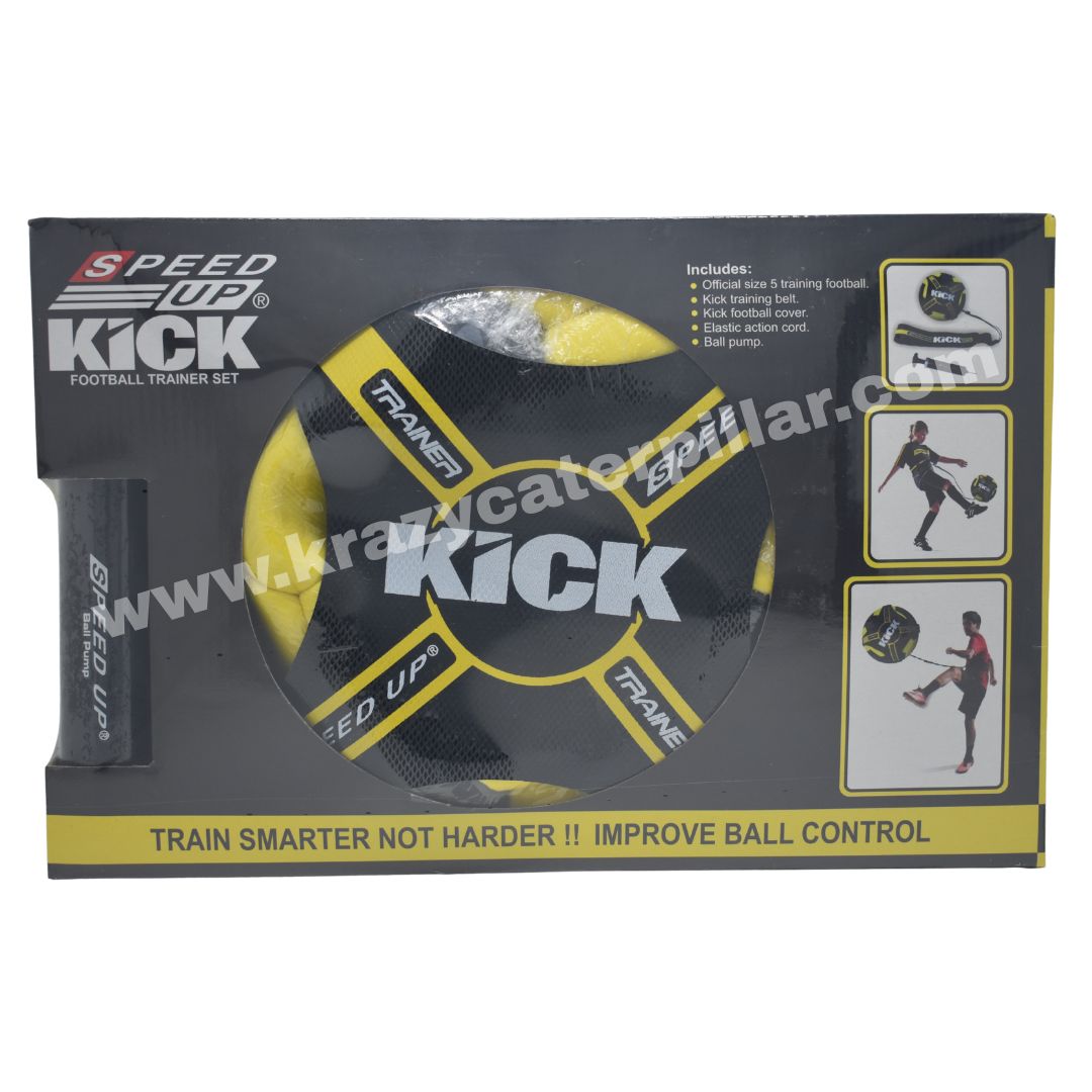 Speed Up Kick Football Trainer Set - Yellow – Krazy Caterpillar