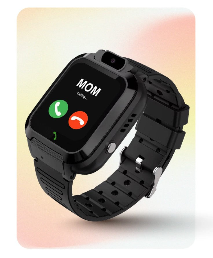 Spiky Basilisk Kids' Cute Waterproof Smartwatch With GPS - Black ...