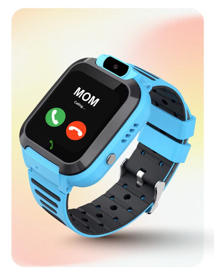 Spiky Basilisk Kids' Cute Waterproof Smartwatch With GPS - Blue – Krazy ...