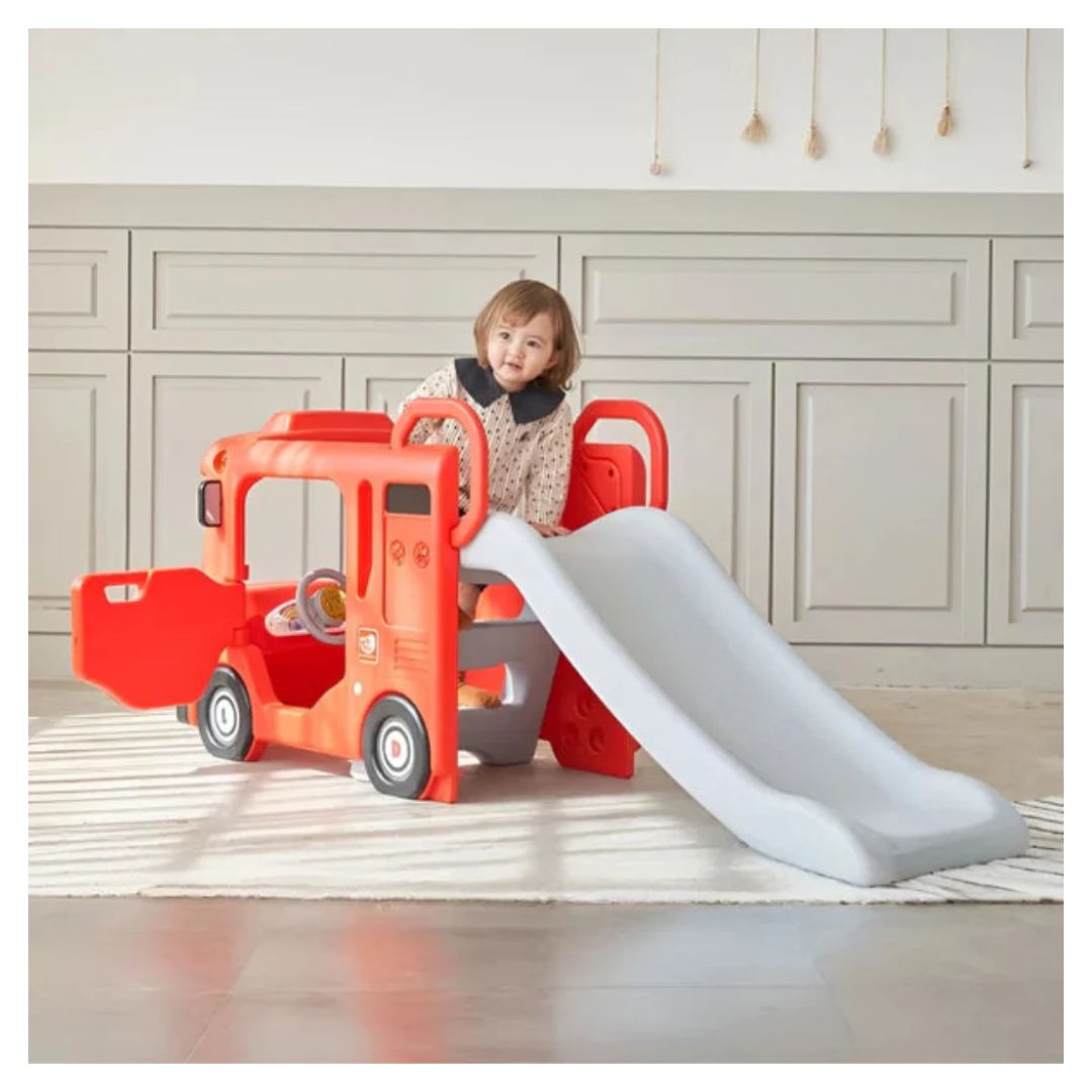 Yaya: London Compact Bus Slide – Krazy Caterpillar
