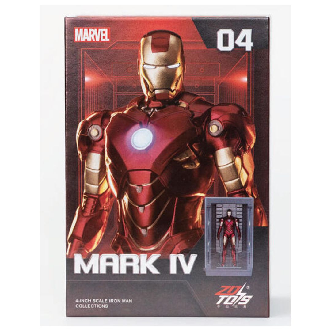 ZD Toys: Iron Man Hall of Armor Set - Mark 04, 4-Inch Figure – Krazy ...