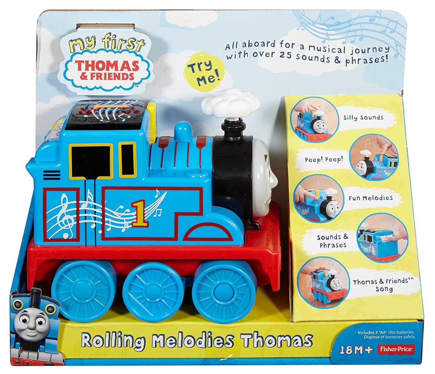 Thomas & Friends: Rolling Melodies Thomas | Fisher Price – Krazy ...