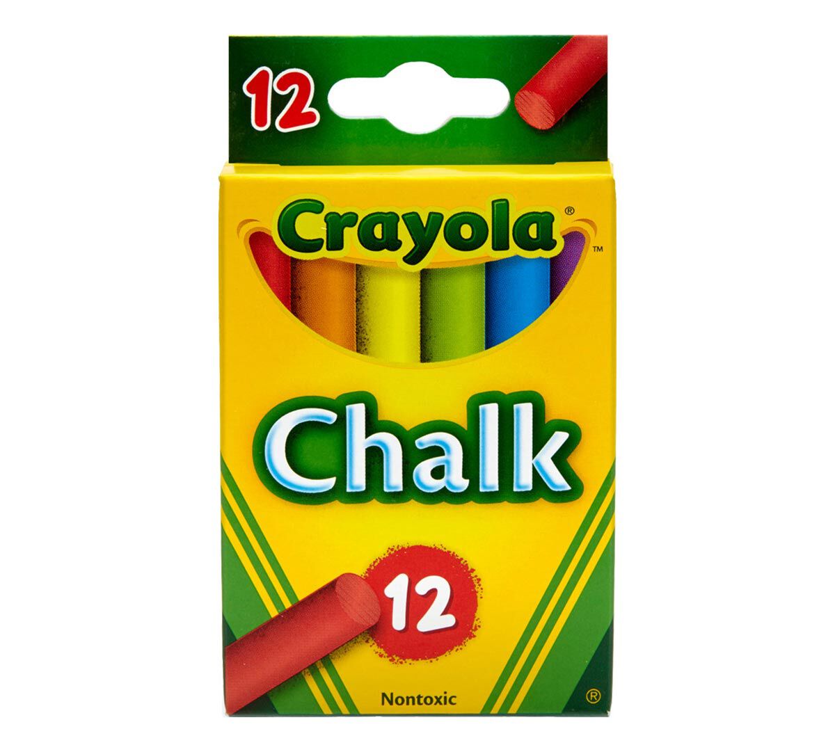 Multi-Colored Children's Chalk 12 count | Crayola – Krazy Caterpillar