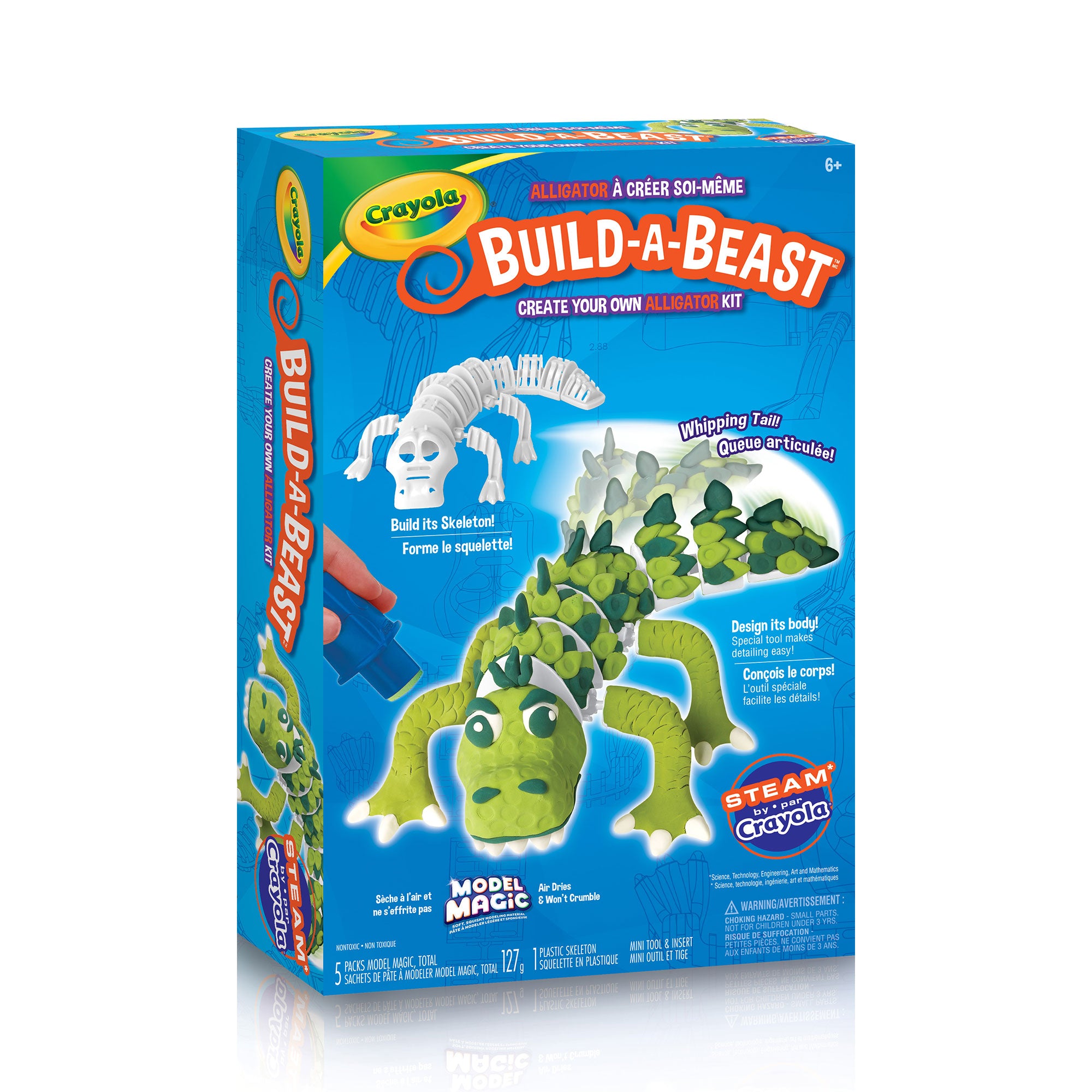 Build-A-Beast Craft Kit, Alligator | Crayola – Krazy Caterpillar