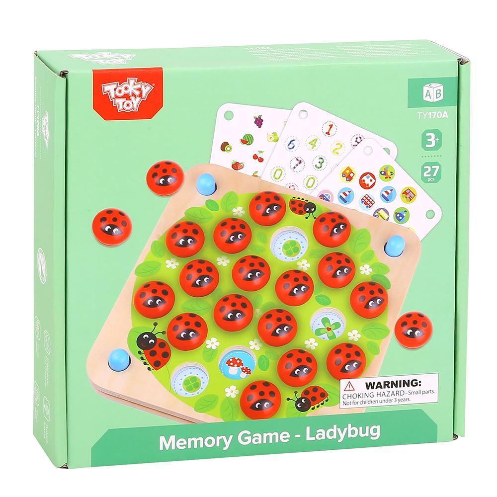 Memory Game - Ladybug | Tooky Toy – Krazy Caterpillar