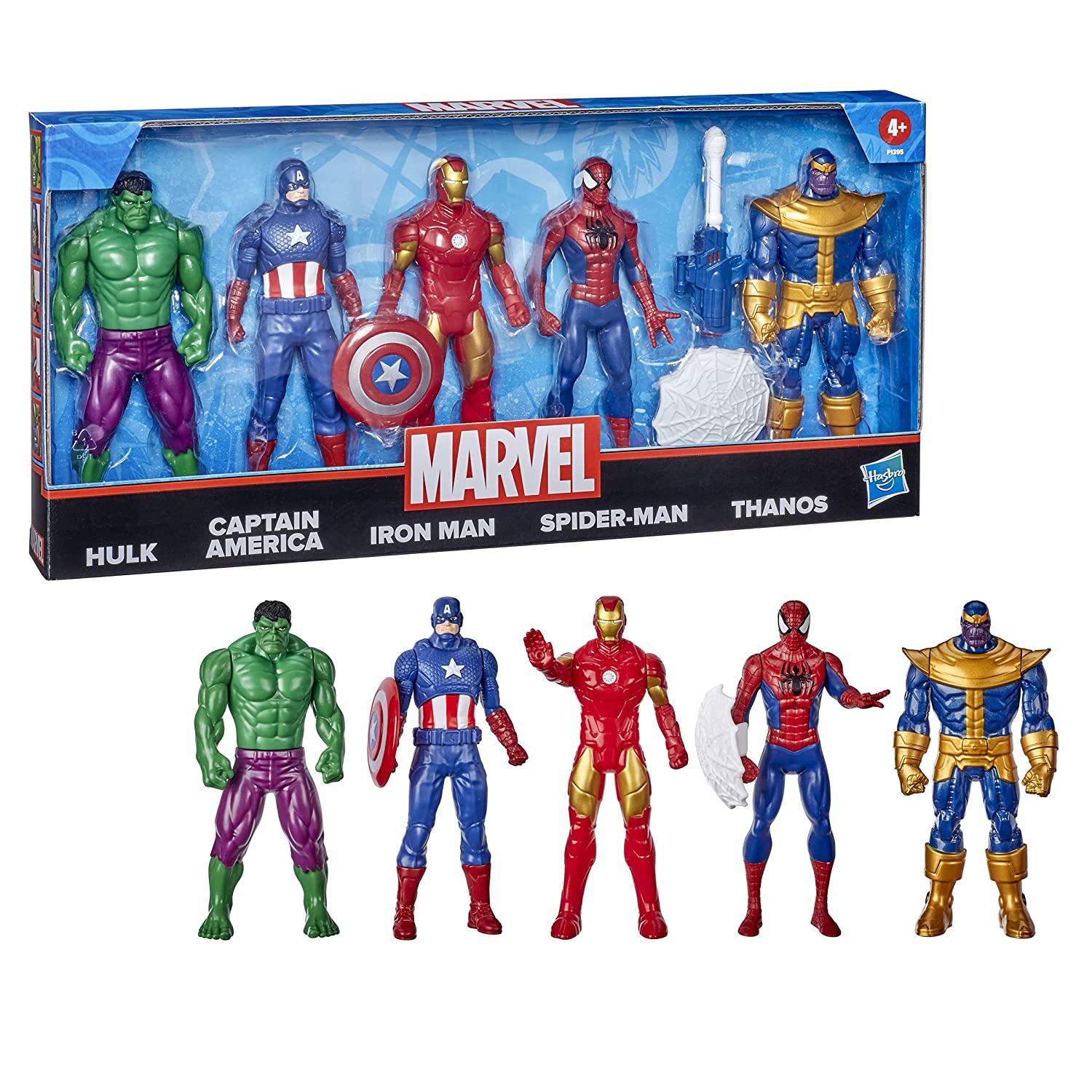 Marvel Super Heroes: Action Figure 5-Pack - 6-Inch | Hasbro – Krazy ...