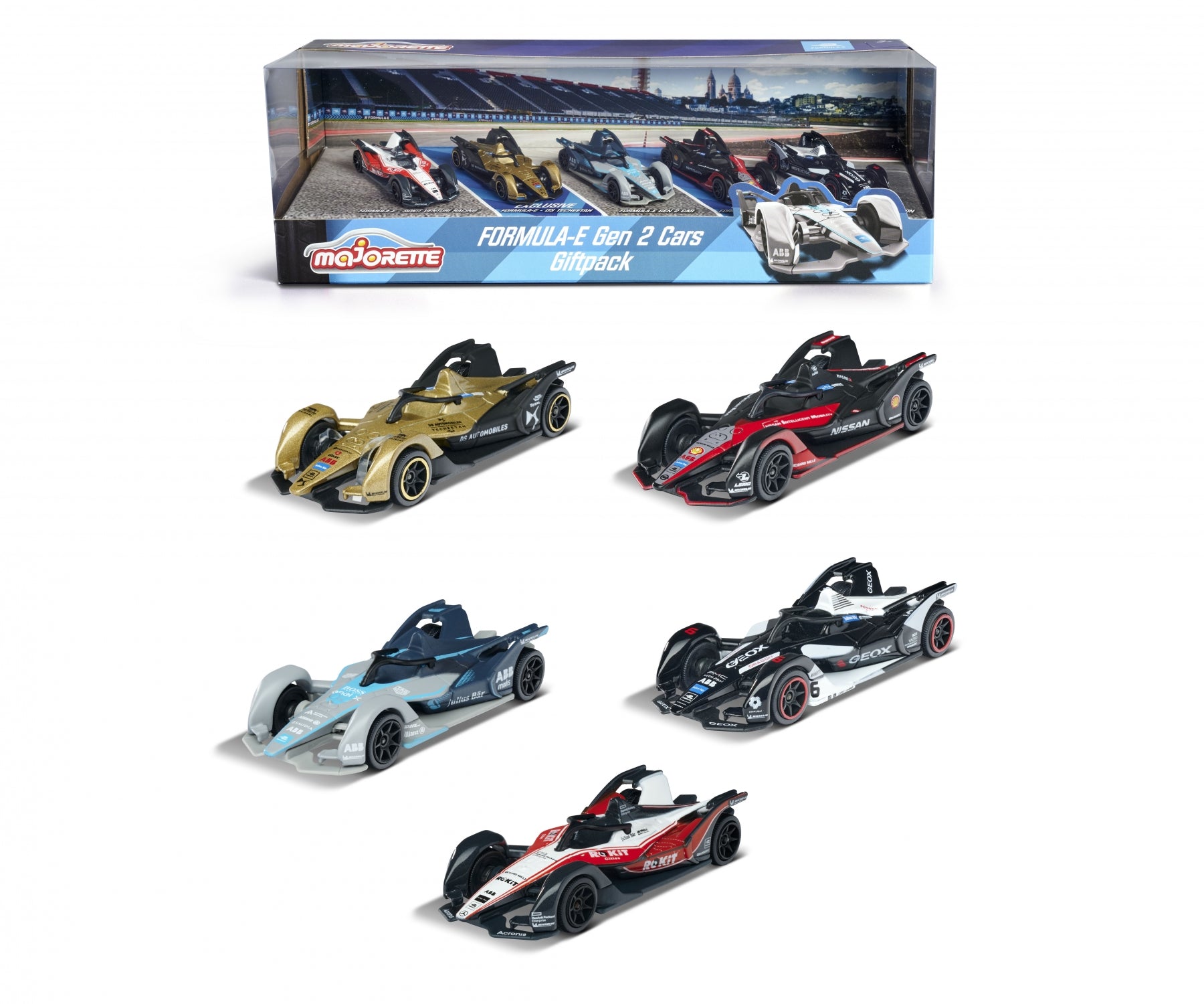 Formula-E 5 Pieces Giftpack | Majorette – Krazy Caterpillar