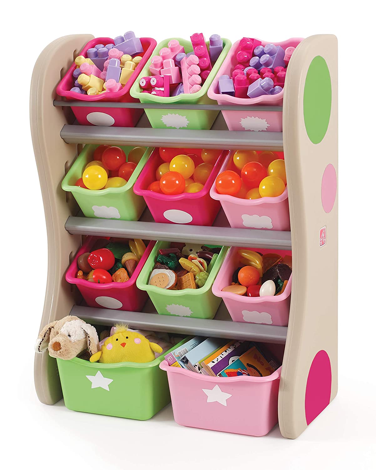 Step2: Fun Time Room Organiser - Pink – Krazy Caterpillar