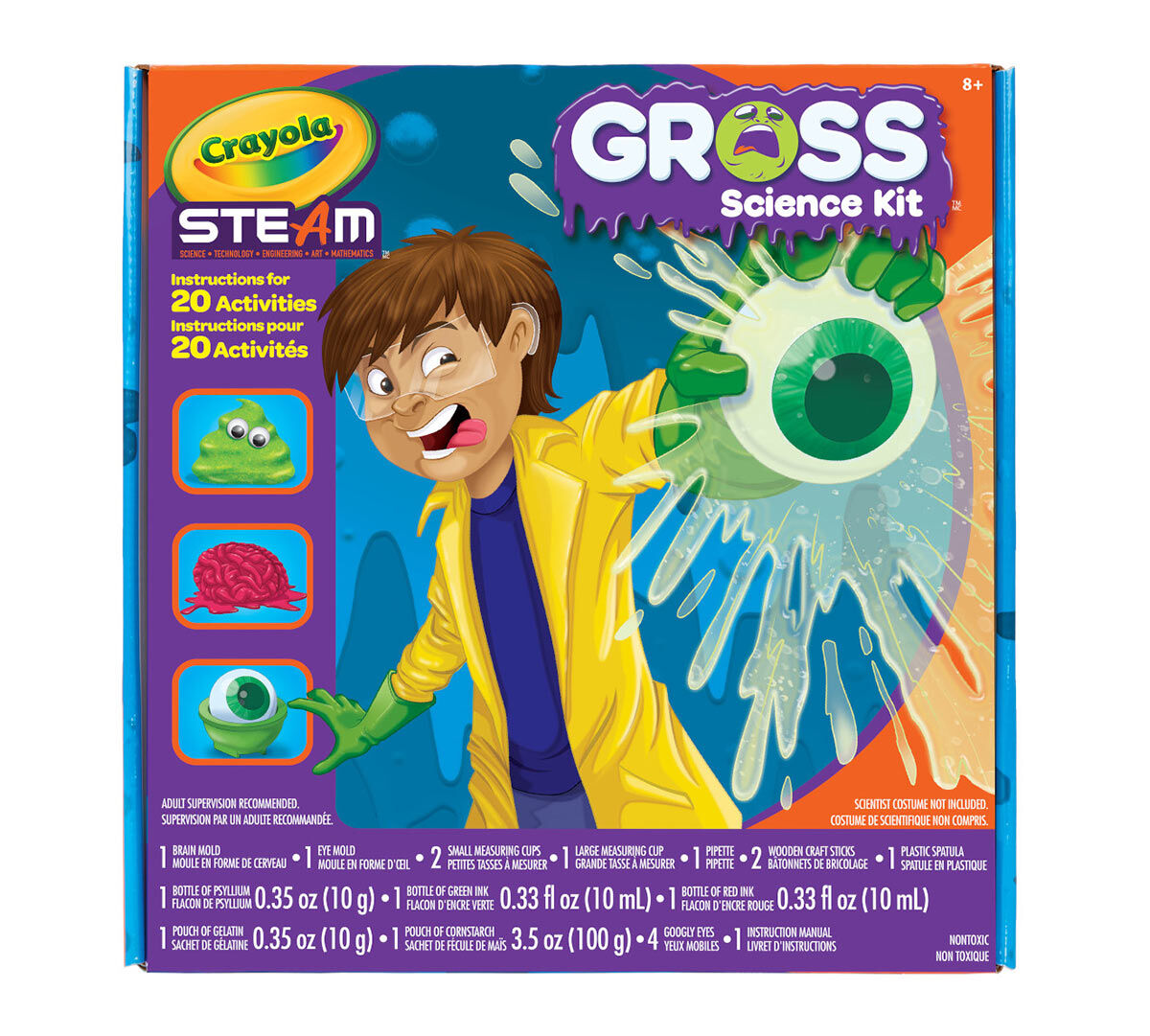 STEAM Gross Science Kit | Crayola – Krazy Caterpillar
