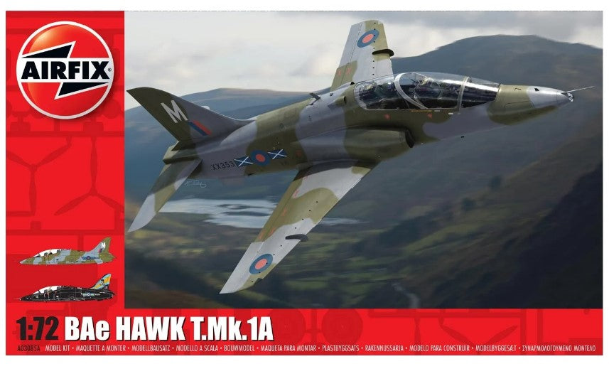 A03085A BAe Hawk T.Mk.1A Scale Model Kits (1:72) | Airfix – Krazy ...