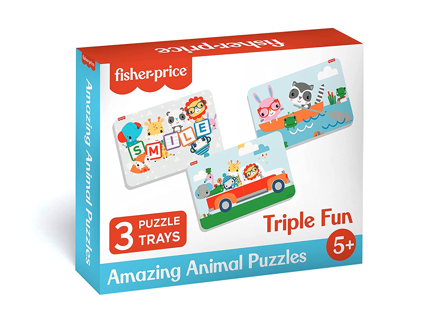 Amazing Animals - Puzzle | Fisher Price – Krazy Caterpillar