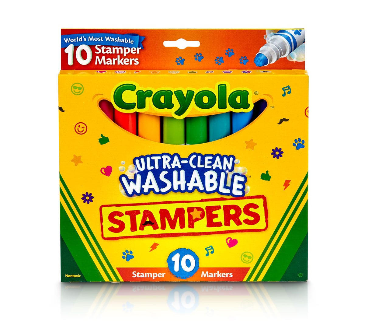 Ultra Clean Stamper Markers, 10 Count | Crayola – Krazy Caterpillar