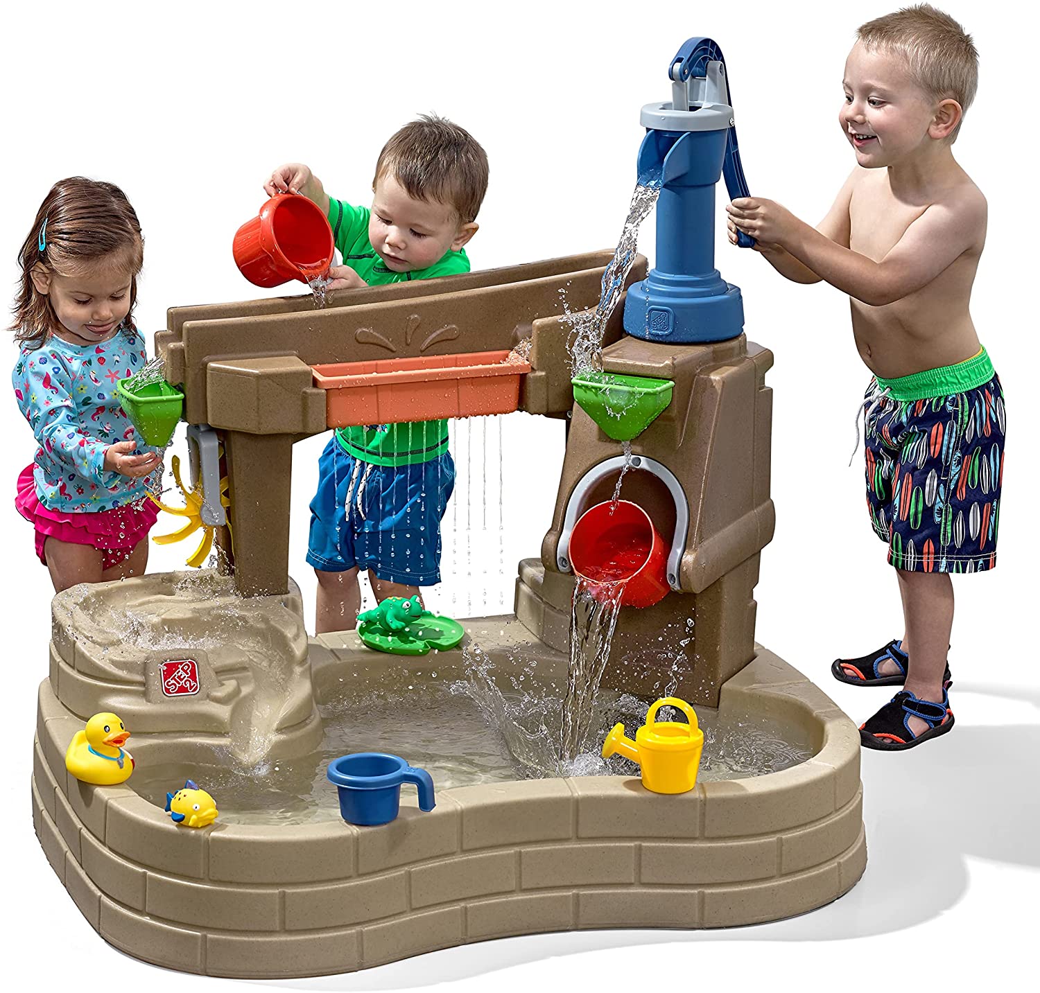 Step2: Pump & Splash Discovery Pond – Krazy Caterpillar