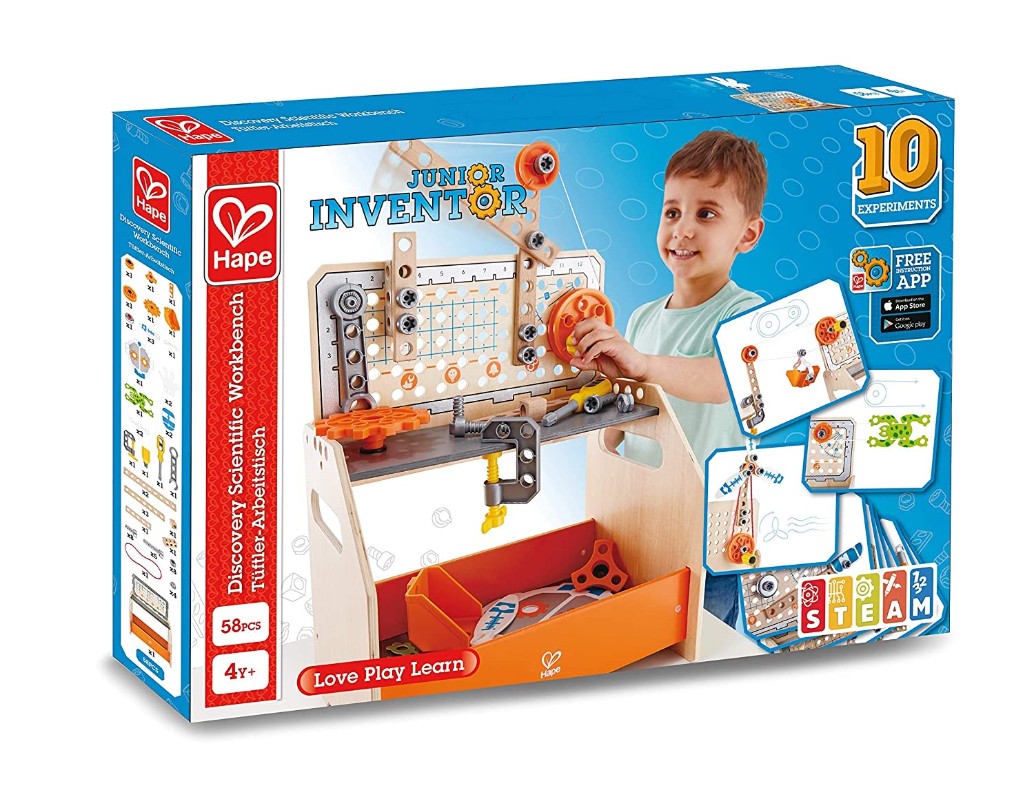 Science Experiment Toolbox - Hape – Krazy Caterpillar