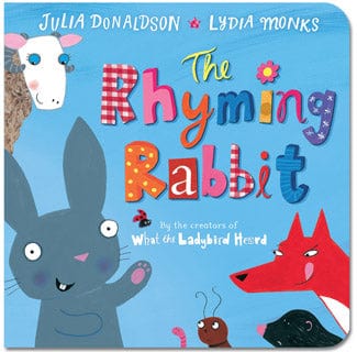 The Rhyming Rabbit - Board Book | Julia Donaldson – Krazy Caterpillar
