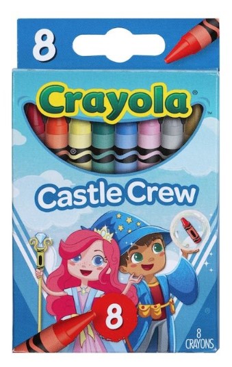 Crayola Castle Crew Crayons 8 Count – Krazy Caterpillar