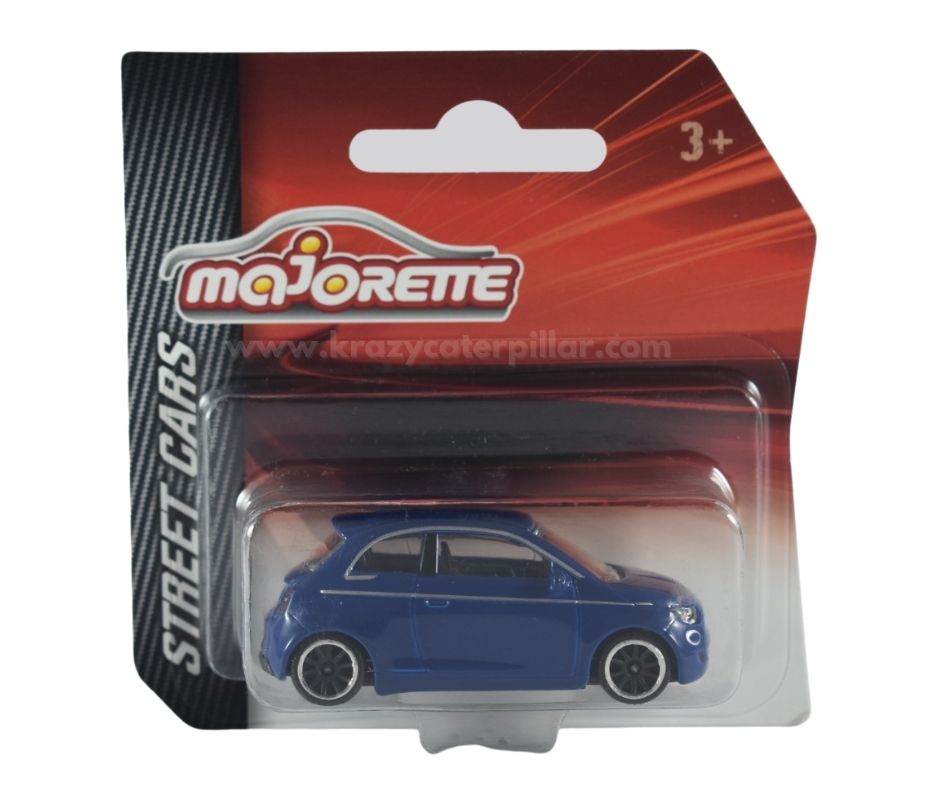 Fiat 500 Icon: Blue - Street Cars | Majorette – Krazy Caterpillar