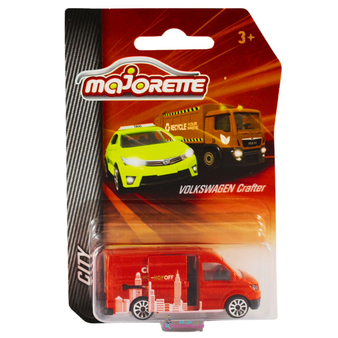 Volkswagen Crafter - City | Majorette – Krazy Caterpillar