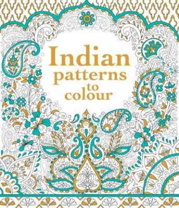 Indian Patterns to Colour - Paperback | Usborne – Krazy Caterpillar