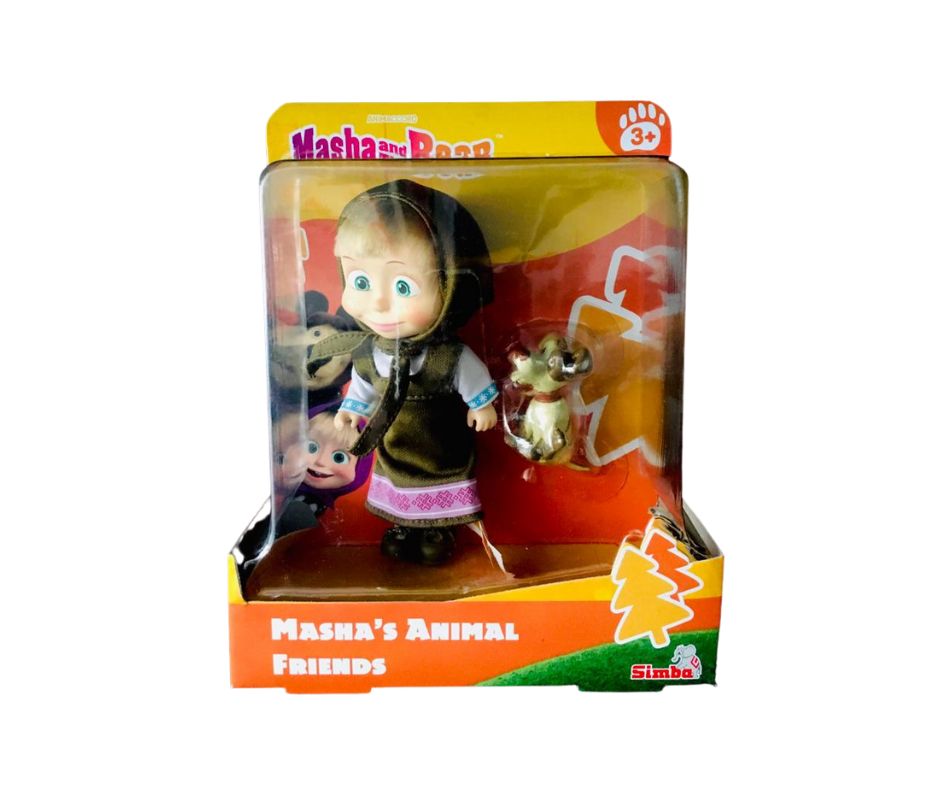 Masha and the Bear: Masha's Animal Friends - Dog | Simba Toys – Krazy ...